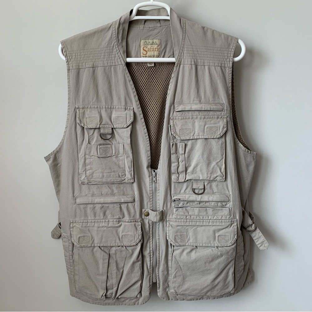 Cabela's Safari Series Vented Vest - Gem